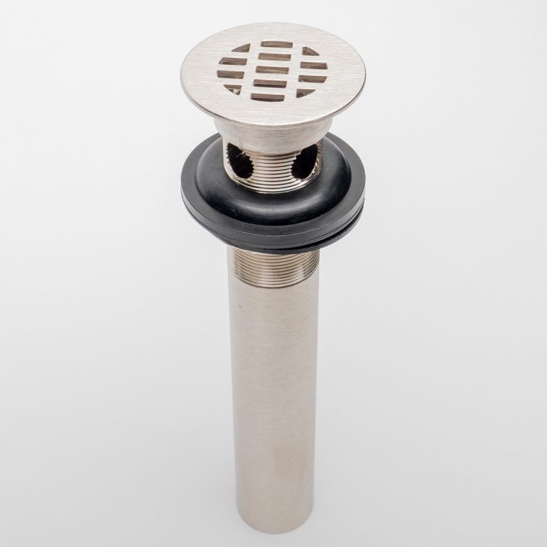 SLOTTED FLAT GRID STRAINER DRAIN ASSEMBLY WITH OVERFLOW HOLES ...