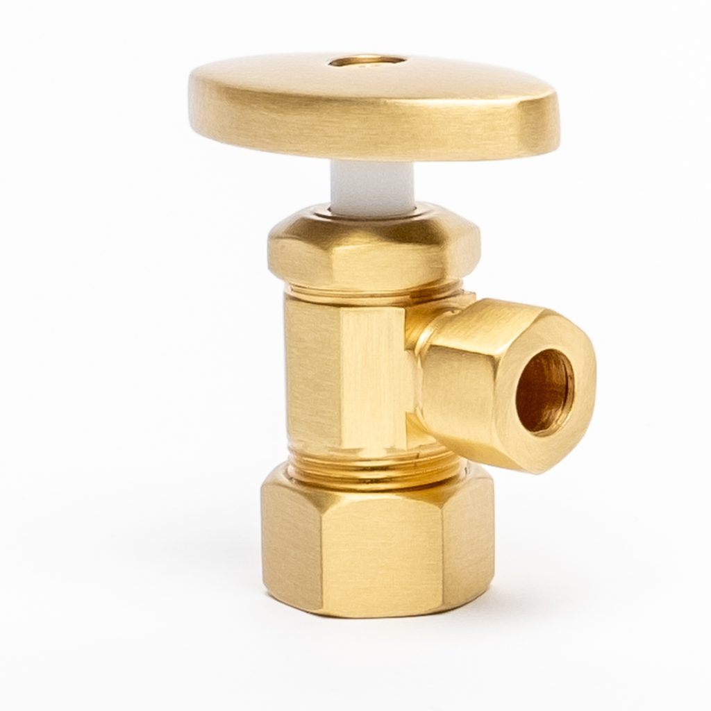 1/2 INCH NOM. COMPRESSION X 3/8 INCH O.D. COMPRESSION MULTI-TURN ANGLE ...