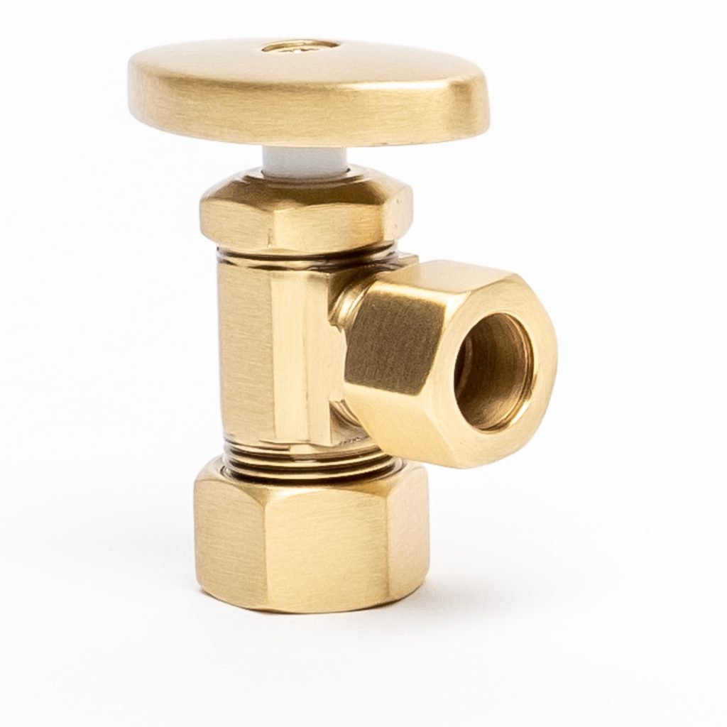 1/2 INCH NOM. COMPRESSION X 1/2 INCH O.D. COMPRESSION MULTI-TURN ANGLE ...