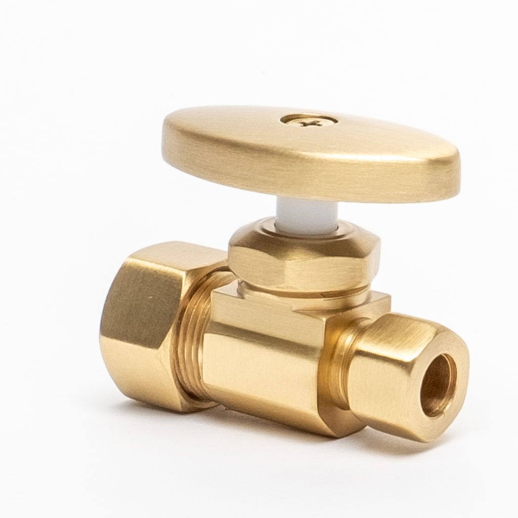 1/2 INCH NOM. COMPRESSION X 3/8 INCH O.D. COMPRESSION MULTI-TURN ...