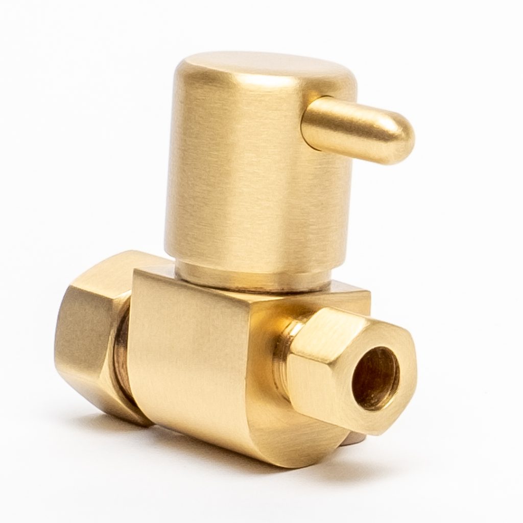 1/2 INCH NOM. COMPRESSION X 3/8 INCH O.D. COMPRESSION 1/4-TURN STRAIGHT ...