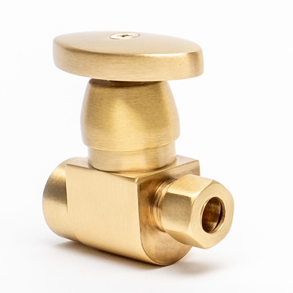1/2 INCH F.I.P. INLET X 3/8 INCH O.D. COMPRESSION OUTLET 1/4-TURN ...
