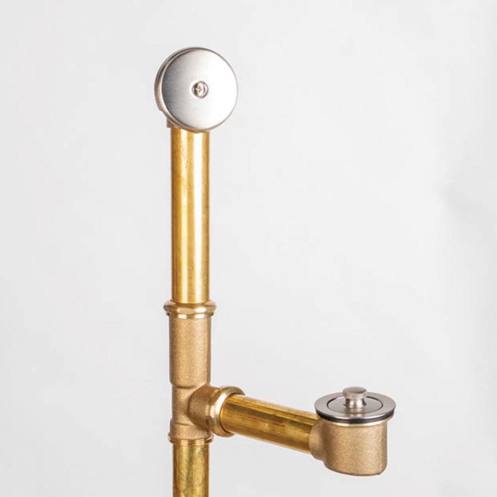 LIFT & TURN STYLE BATHTUB WASTE AND OVERFLOW DRAIN WITH 1-HOLE ...