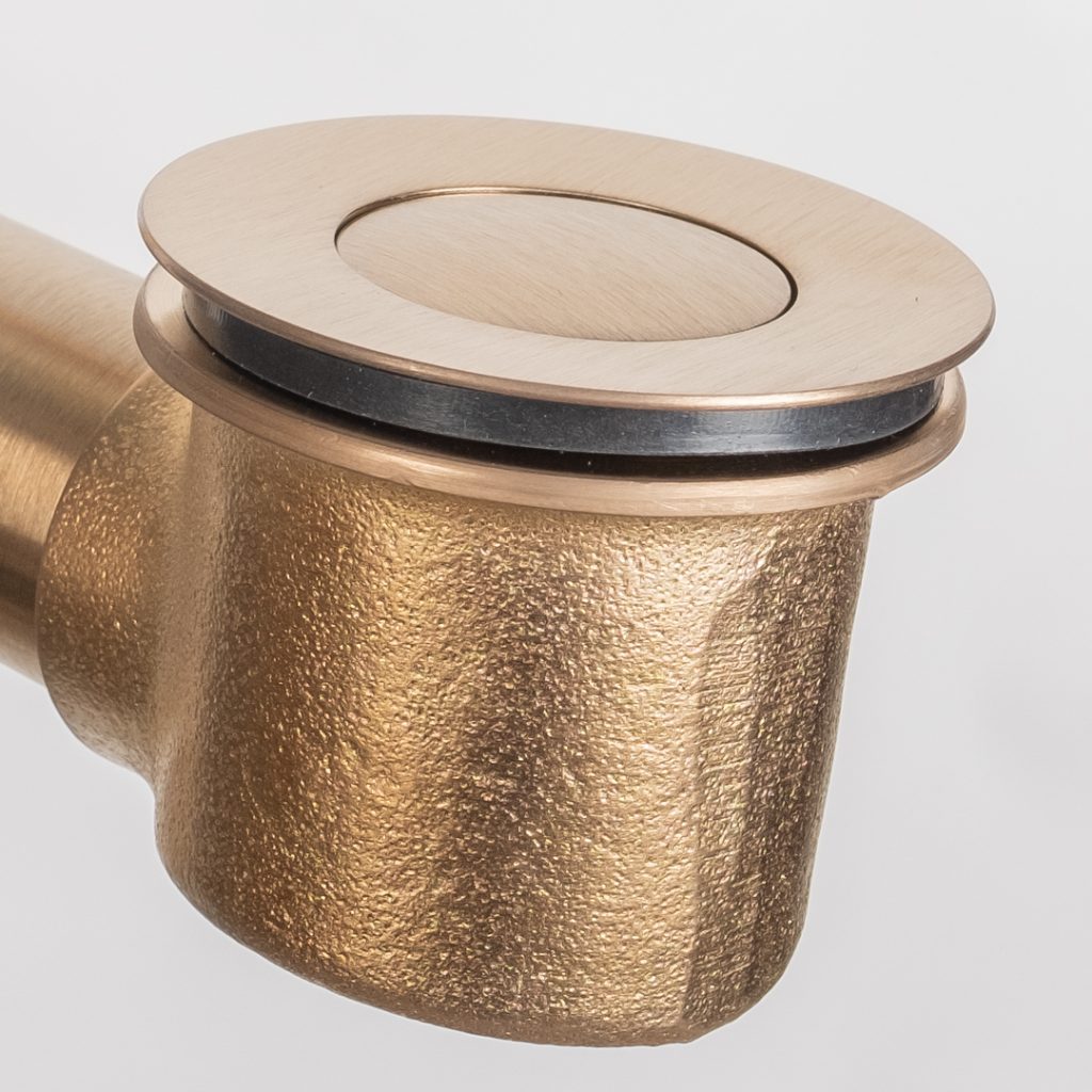 FLUSH TOE OPERATED BATHTUB WASTE AND OVERFLOW DRAIN WITH NO-HOLE ...