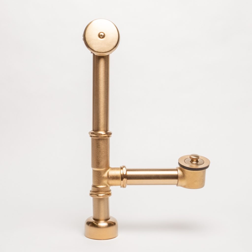 LIFT & TURN STYLE BATHTUB WASTE AND OVERFLOW DRAIN WITH 1-HOLE ...