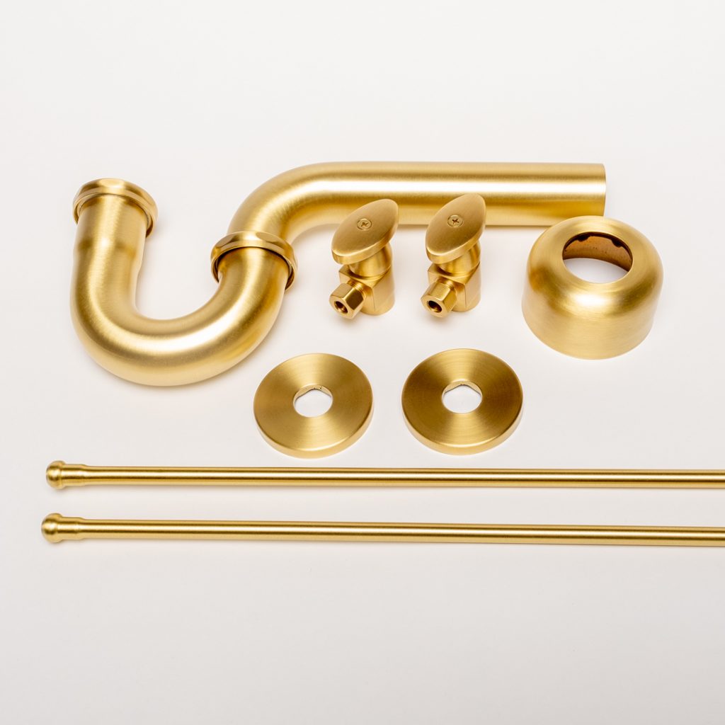 1-1/4 INCH X 1-1/2 INCH P-TRAP WITH 1/2 INCH F.I.P. X 3/8 INCH O.D ...