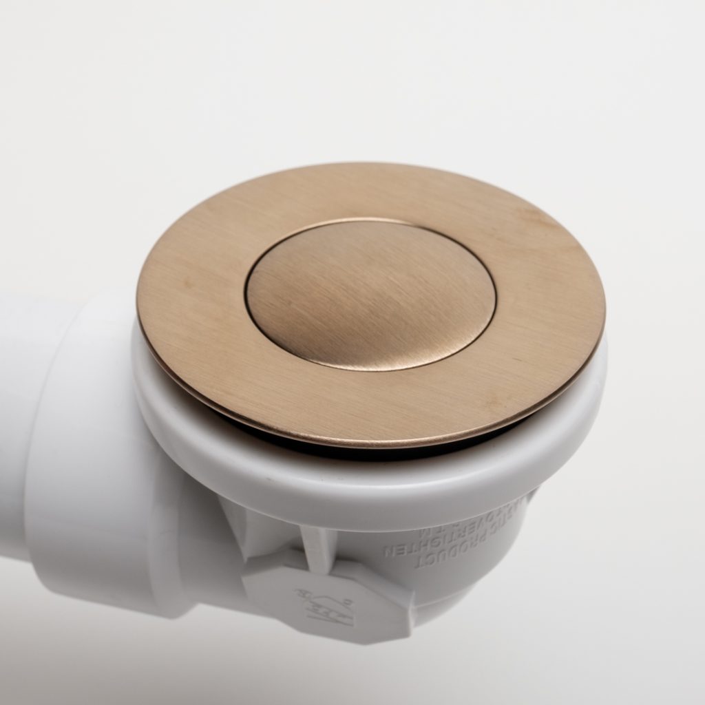 SCH. 40 PVC TOE OPERATED WASTE AND OVERFLOW WITH 2-HOLE FACEPLATE ...