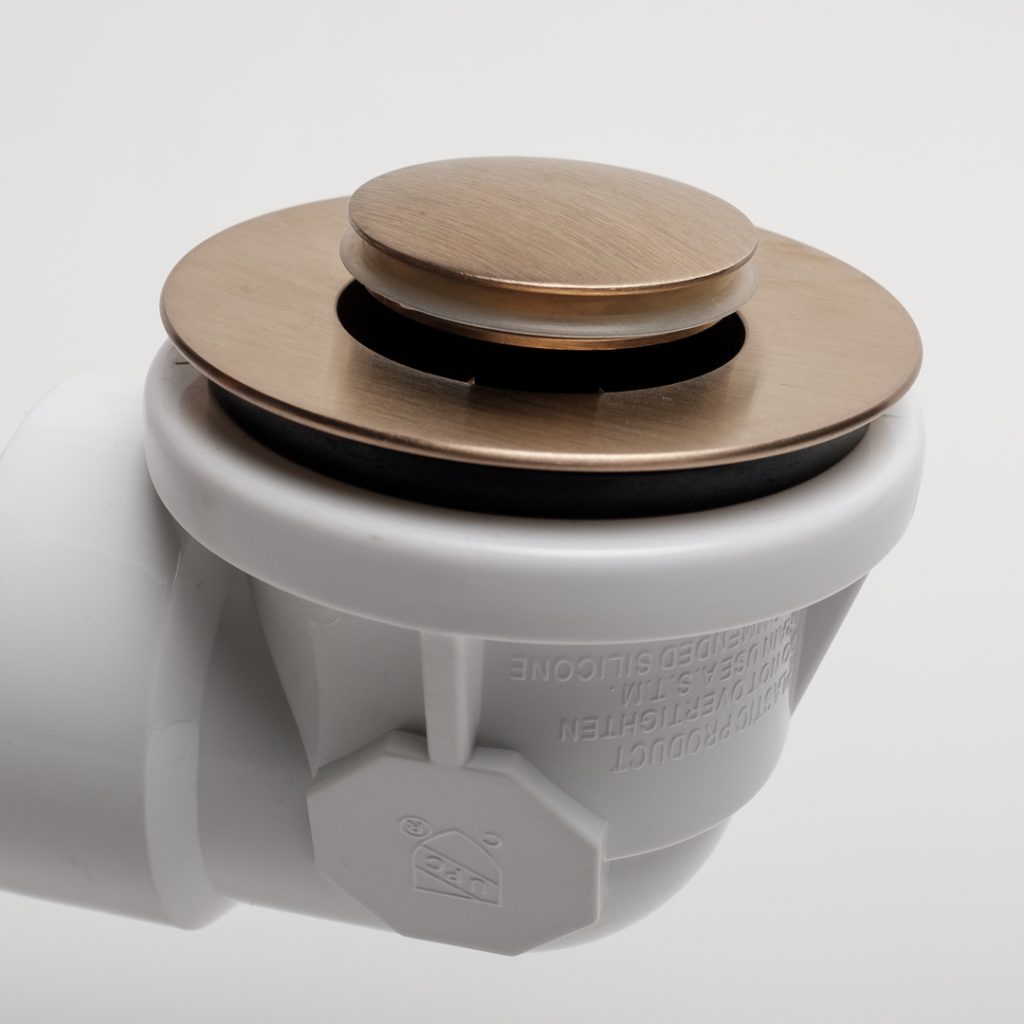 SCH. 40 PVC TOE OPERATED WASTE AND OVERFLOW WITH 2-HOLE FACEPLATE ...